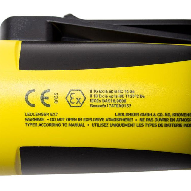 Ledlenser EX7 ATEX Zone 0/20 LED Torch – Torch Direct Limited