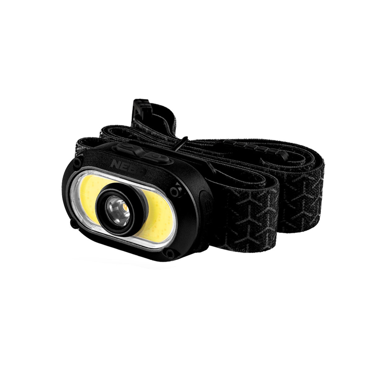 NEBO Mycro 500+ Black Line Rechargeable LED Head Torch – Torch Direct ...