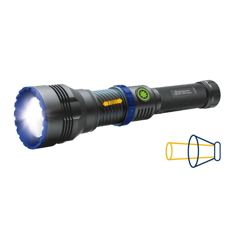 NightSearcher Explorer 1150 Rechargeable LED Torch – Torch Direct Limited