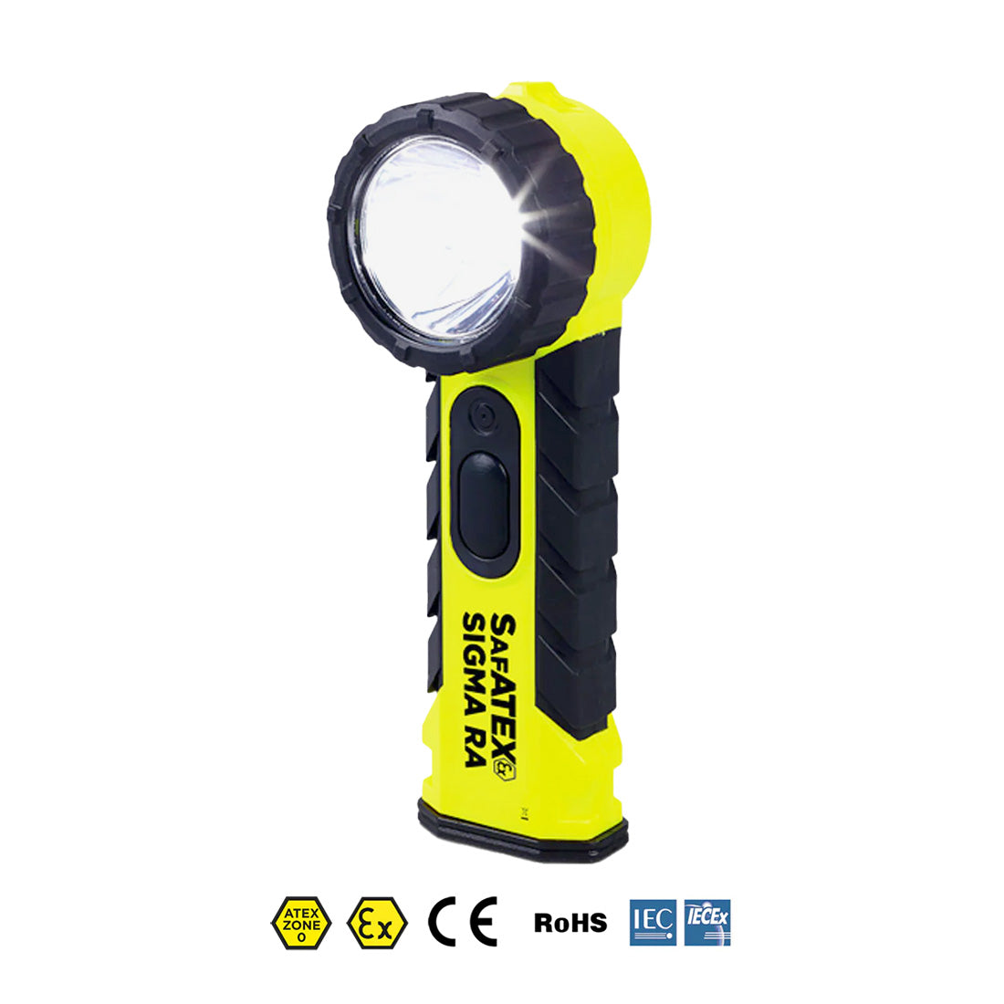 NightSearcher Sigma ATEX Intrinsically Safe LED Right Angle Torch ...