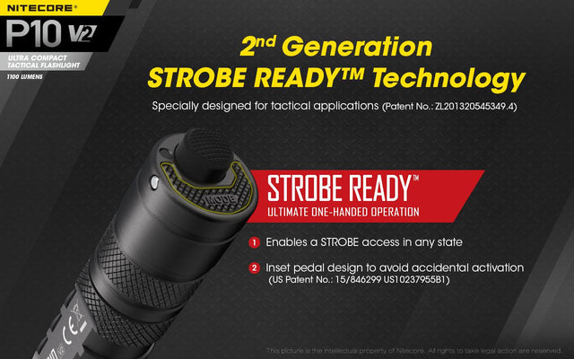 Nitecore P10 V2 LED Torch – Torch Direct