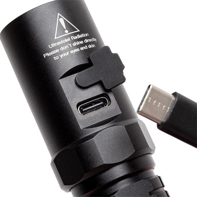 Tank007 L03C NDT Forensic Ultraviolet Rechargeable LED Torch (365 nm ...