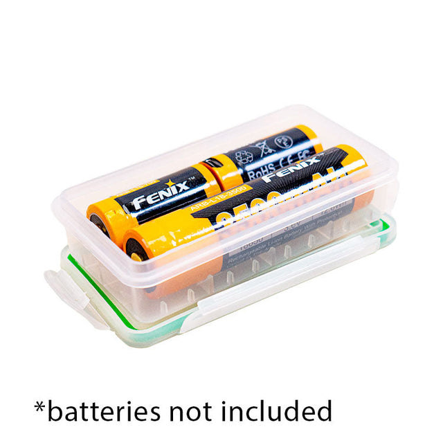 Waterproof Battery Case for 18650, RCR123 and CR123A Type Batteries ...